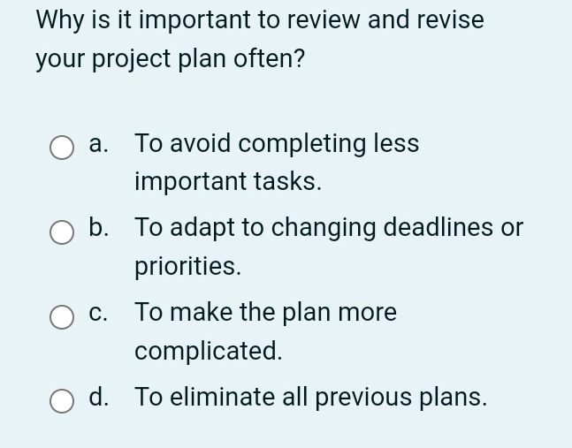 Why is it important to review and revise | StudyX