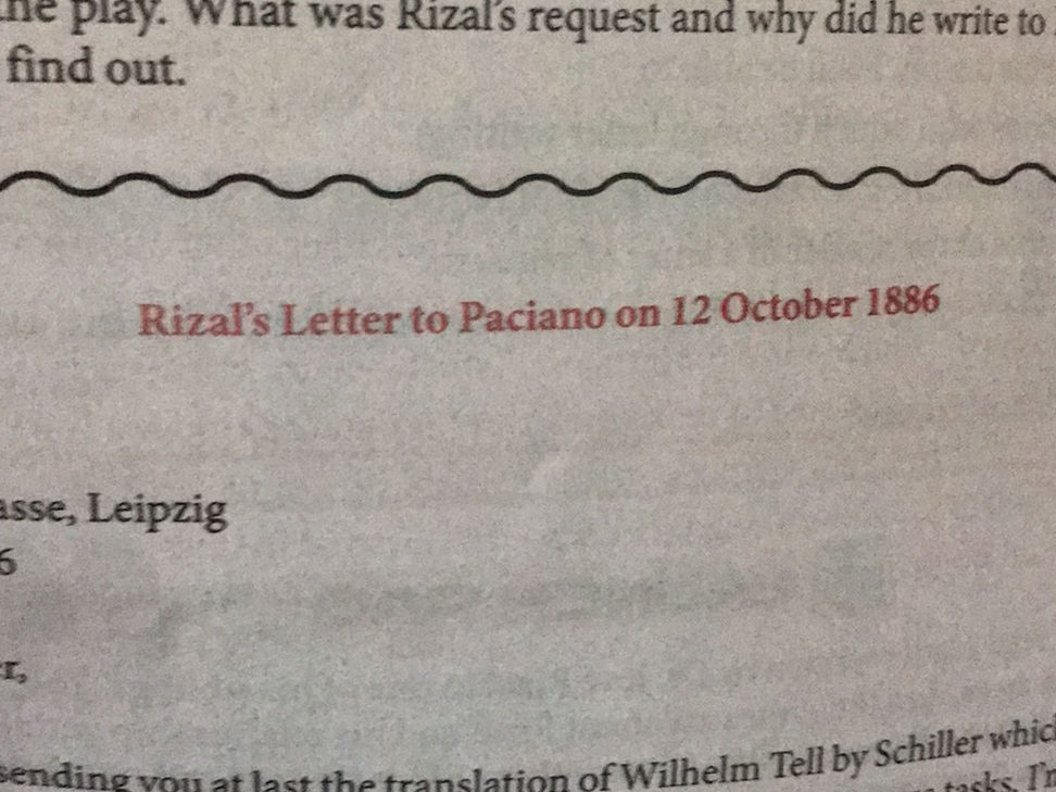 What was Rizal's request and why did he | StudyX