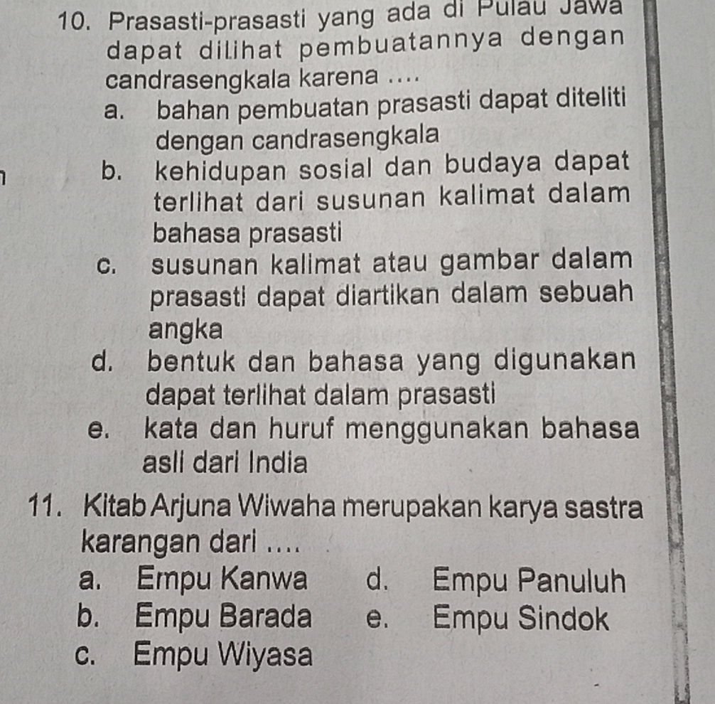 10. Prasasti-prasasti yang ada di Pulau Jawa | StudyX