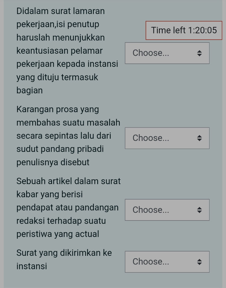Didalam surat lamaran pekerjaan, isi penutup | StudyX