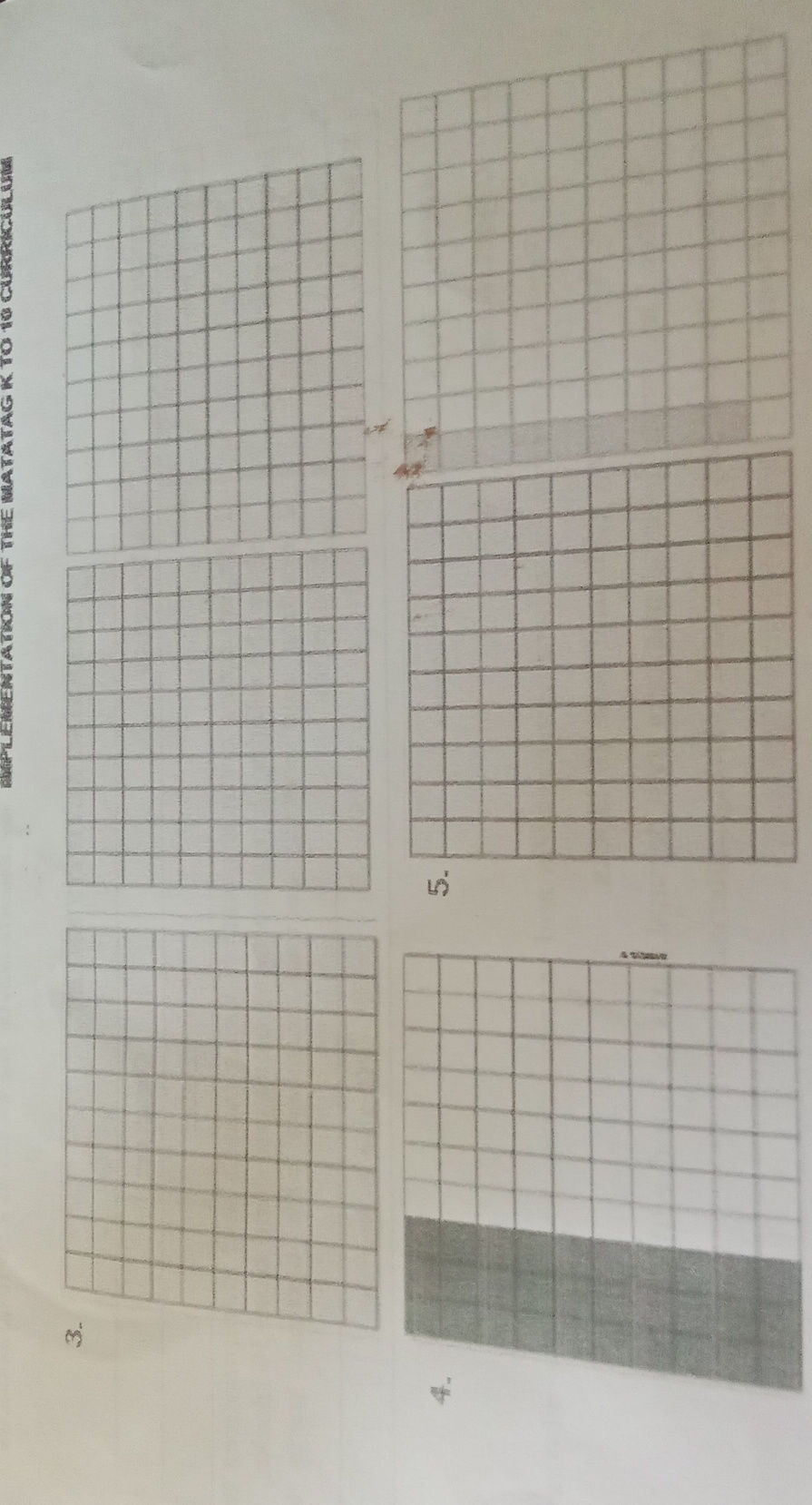 The image shows a grid of squares. The | StudyX