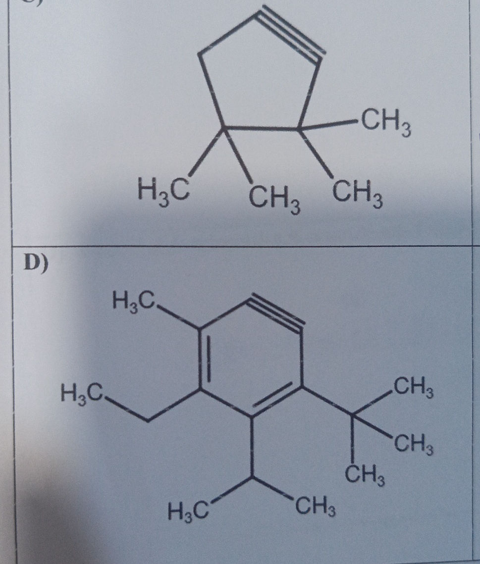C) The image contains a chemical structure. | StudyX
