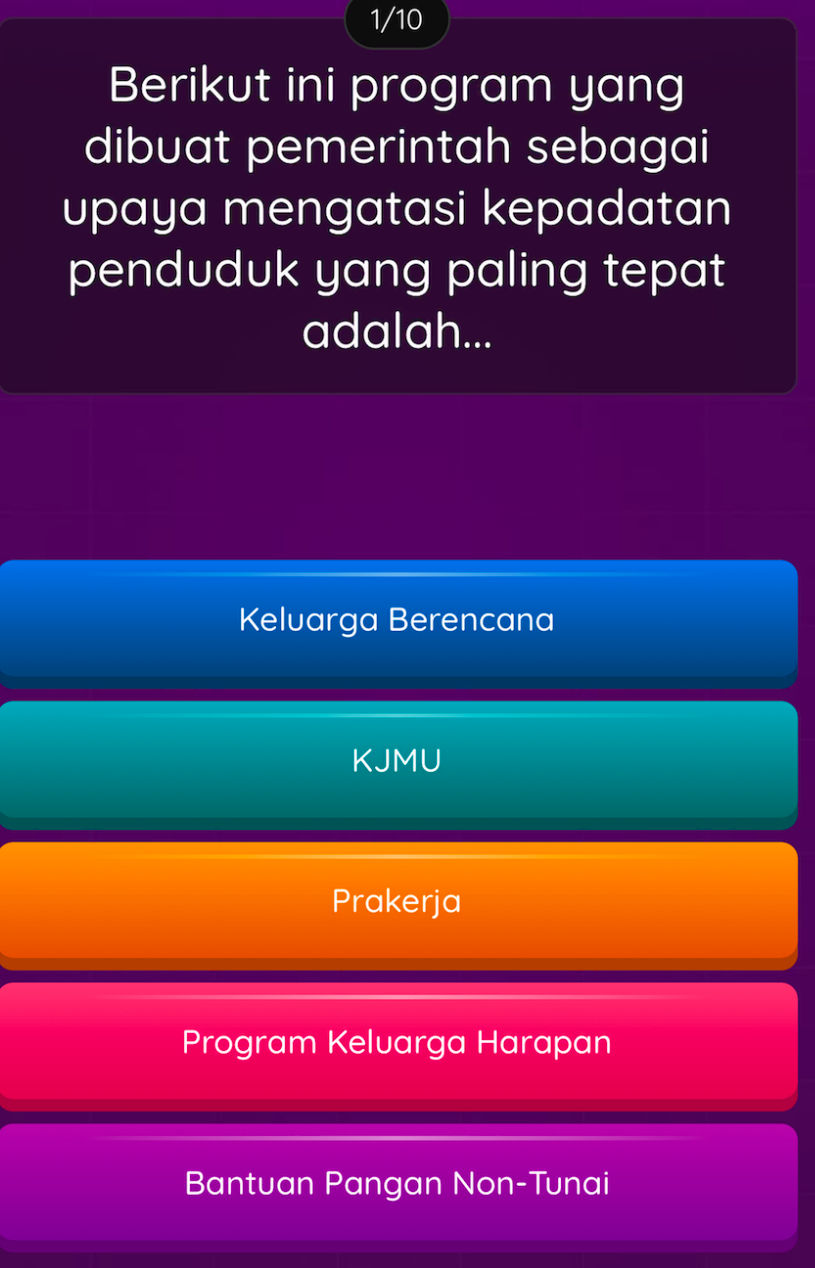 Berikut ini program yang dibuat pemerintah | StudyX