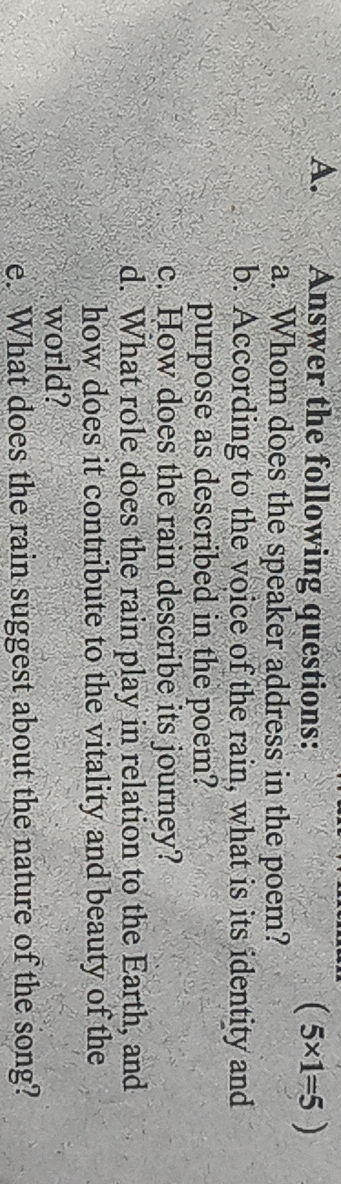 Answer the following questions: a. Whom | StudyX