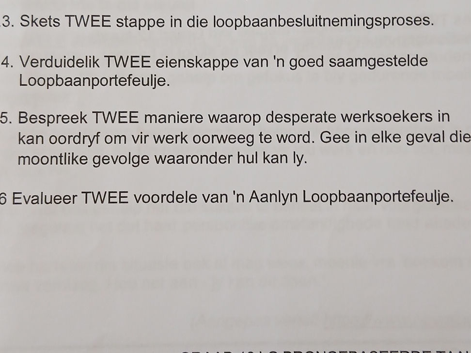 3. Skets TWEE stappe in die | StudyX