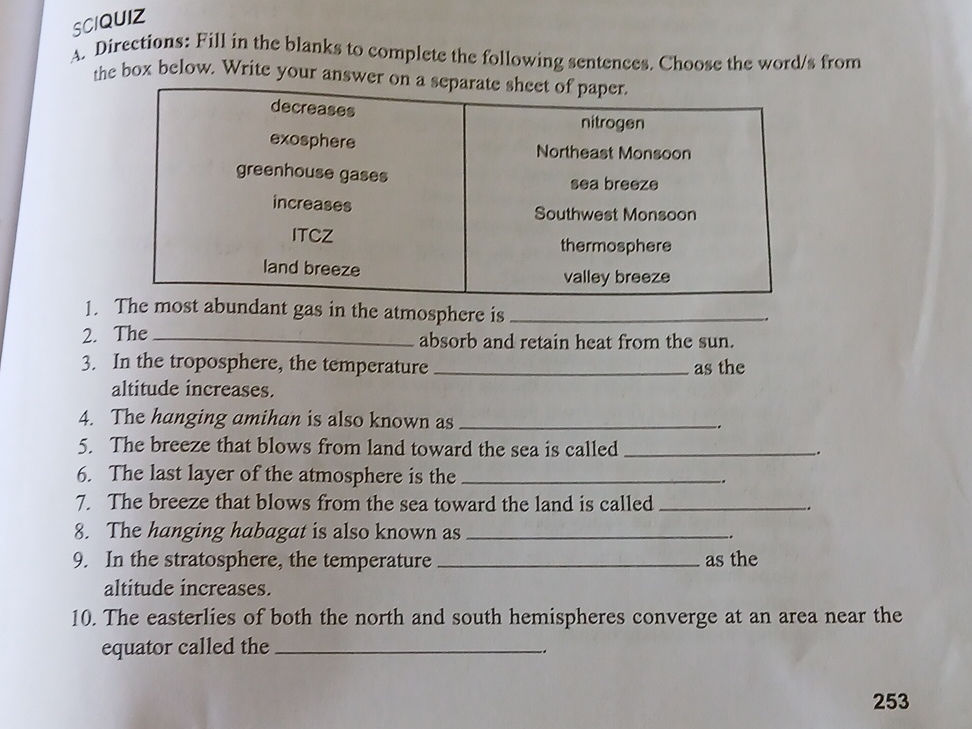 Directions: Fill in the blanks to complete | StudyX