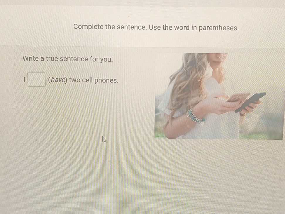 Complete the sentence. Use the word in | StudyX