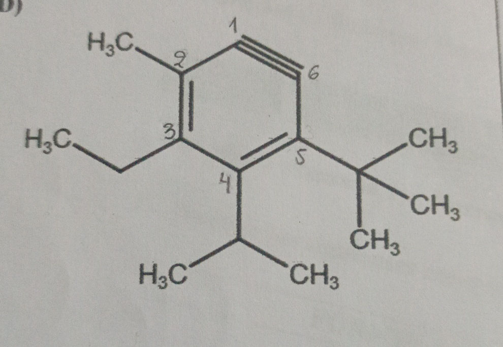The image shows a chemical structure. The | StudyX