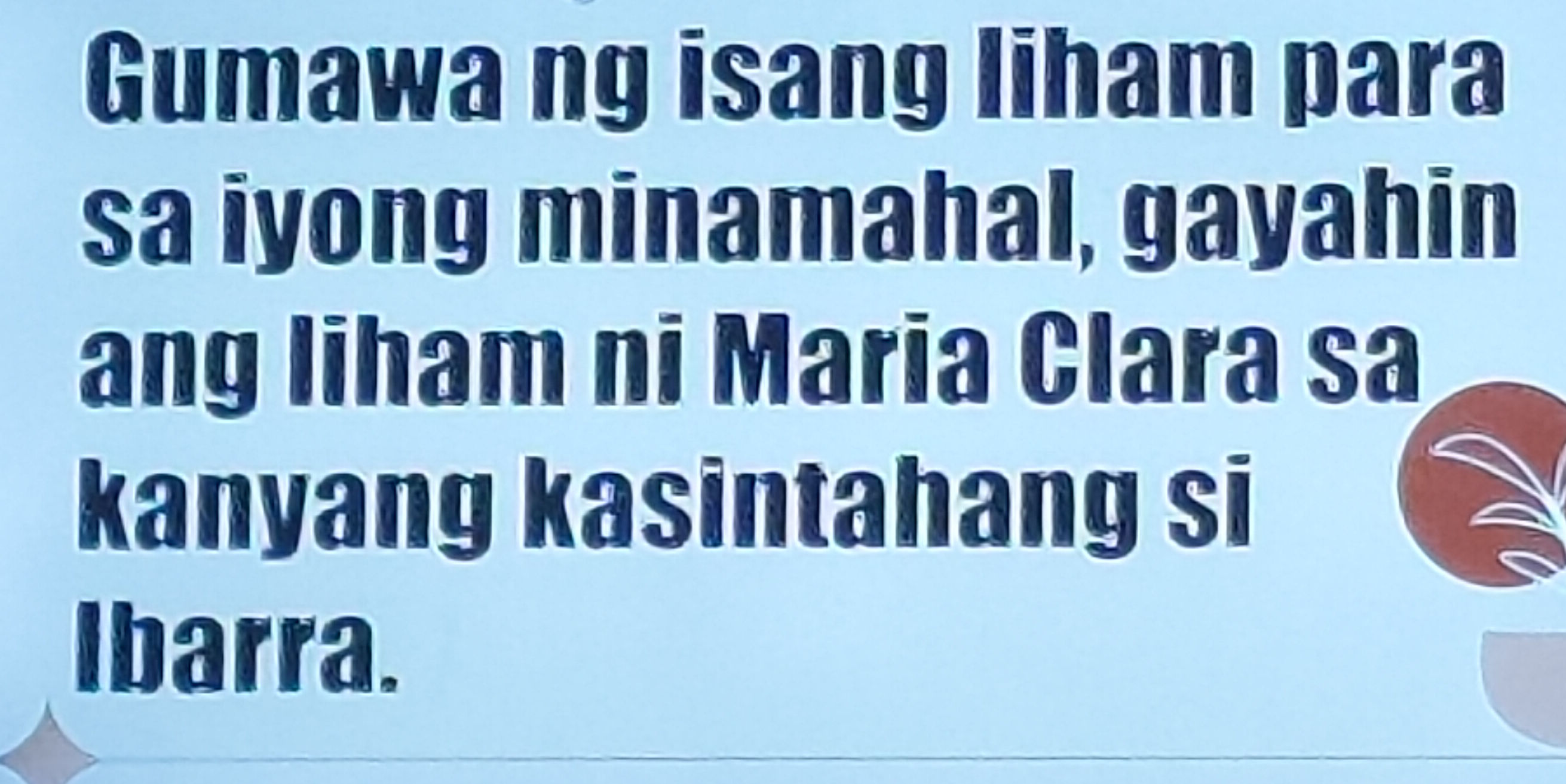 Gumawa ng isang liham para sa iyong | StudyX