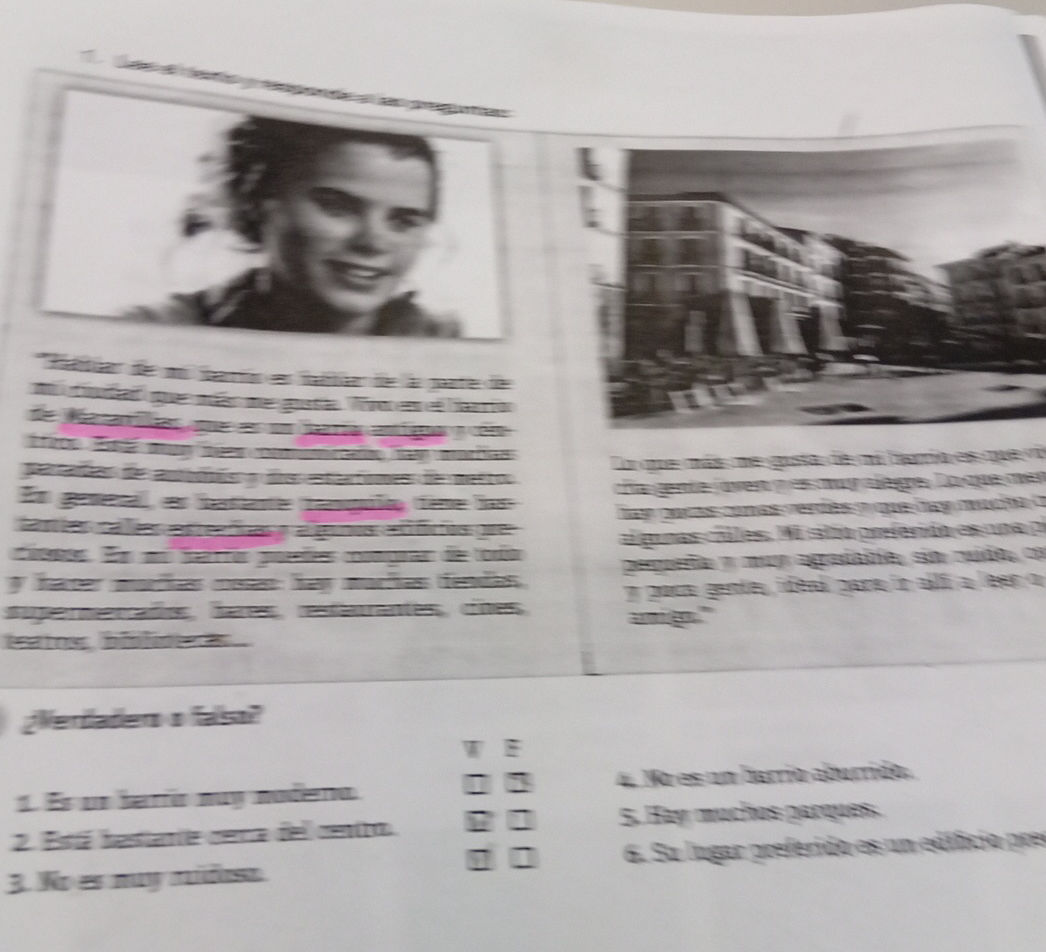 1. Lee el texto y responde a las preguntas. | StudyX