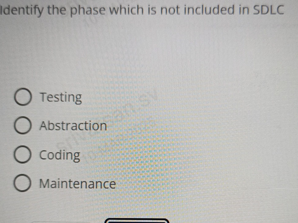Identify the phase which is not included in | StudyX