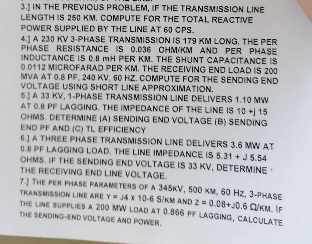 3.] IN THE PREVIOUS PROBLEM, IF THE | StudyX