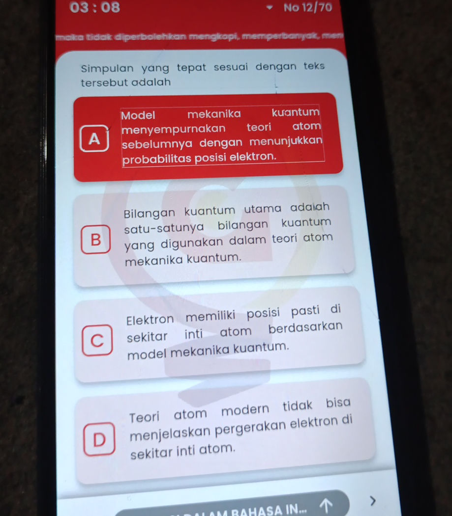 Simpulan yang tepat sesuai dengan teks | StudyX