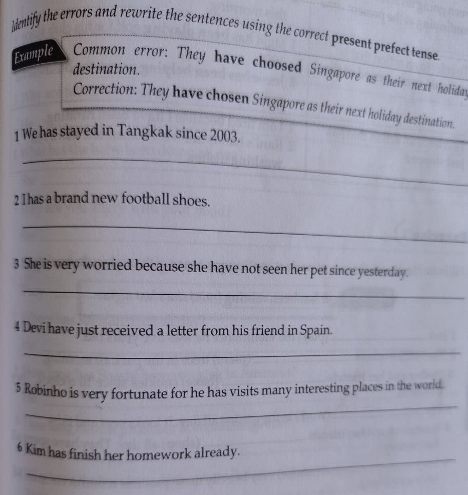 Identify the errors and rewrite the | StudyX