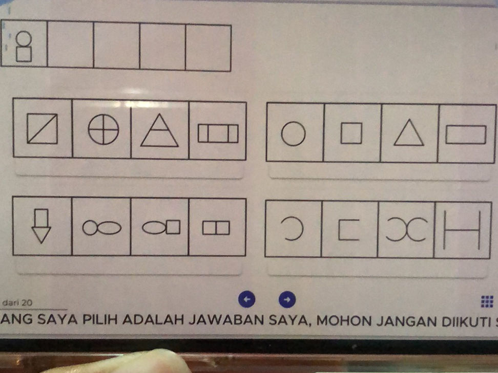 The question presents a sequence of shapes, | StudyX