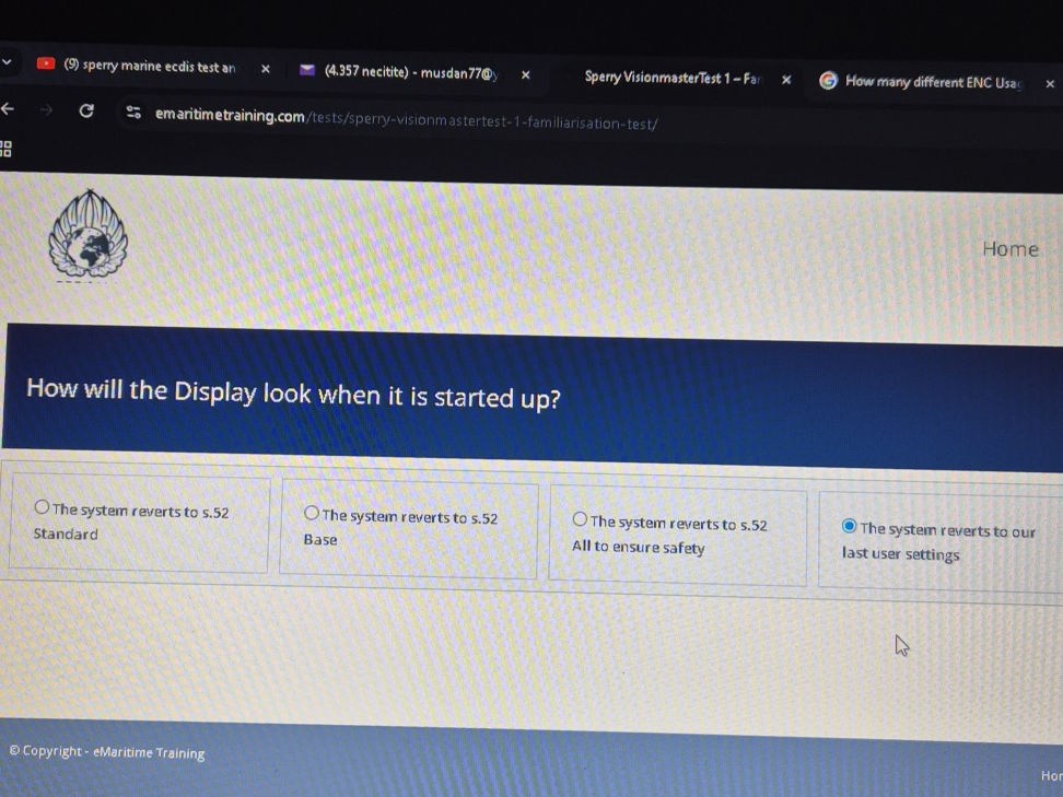 How will the Display look when it is started | StudyX