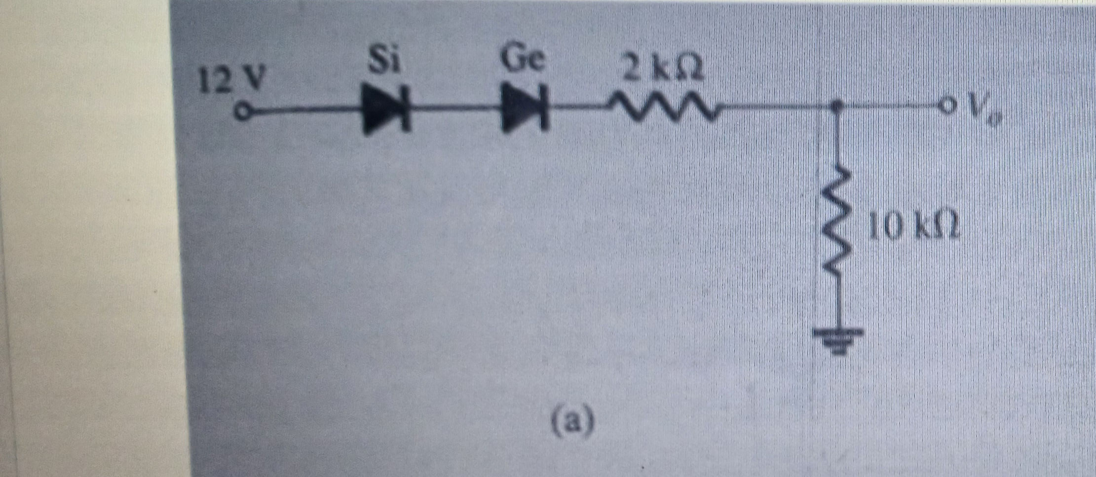 The image shows a circuit diagram with a 12V | StudyX