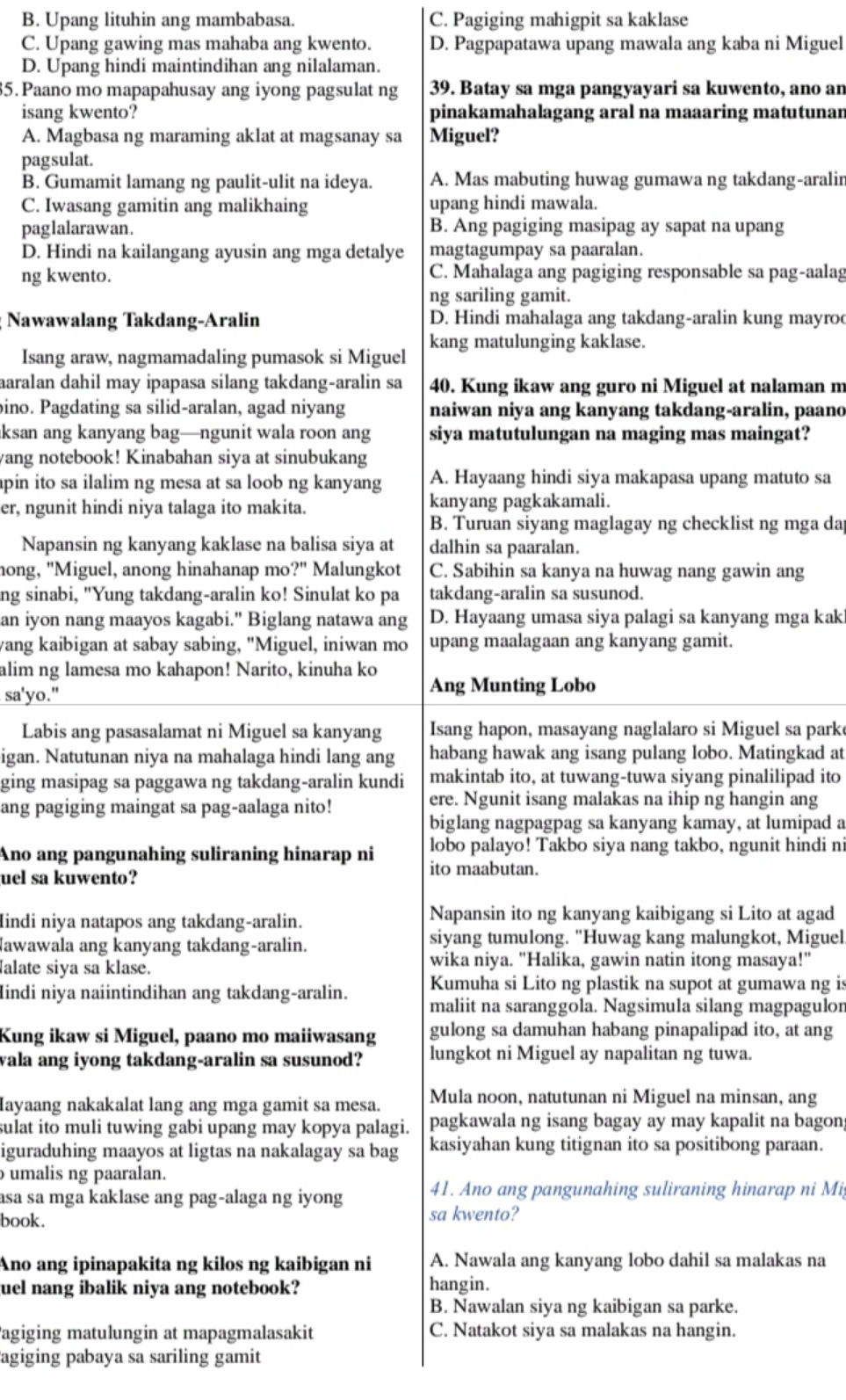 35. Paano mo mapapahusay ang iyong pagsulat | StudyX