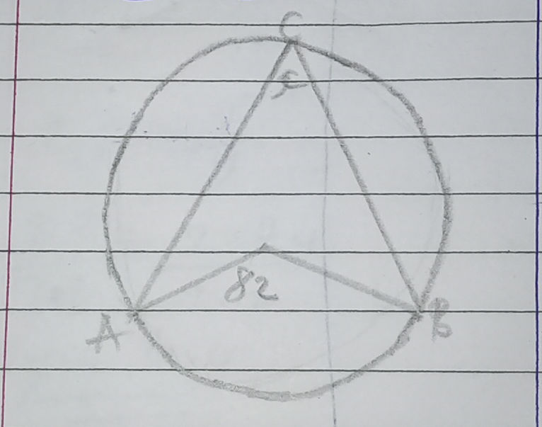 The image shows a circle with a triangle | StudyX