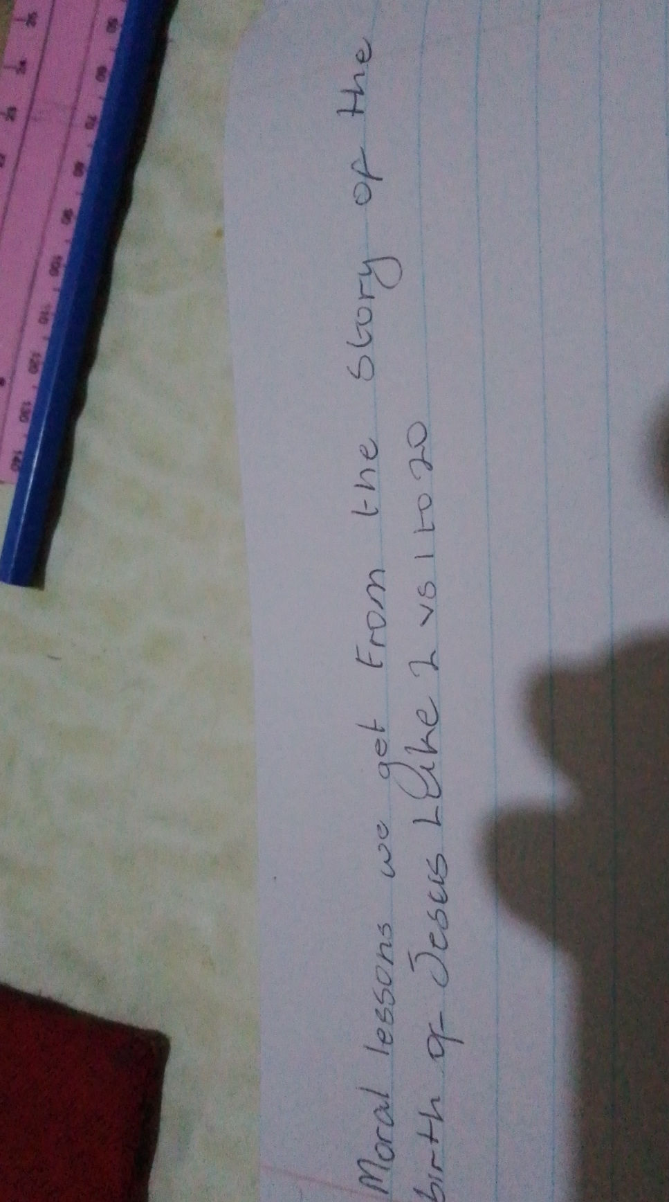 Moral lessons we get from the story of the | StudyX