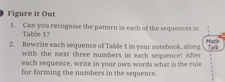 Figure it Out 1. Can you recognise the | StudyX