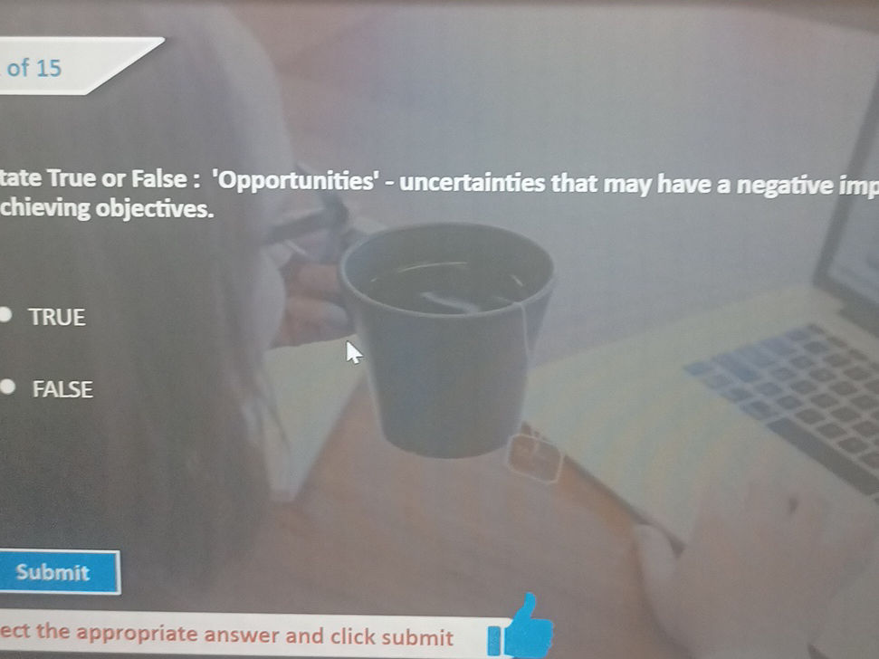 State True or False: 'Opportunities' - | StudyX