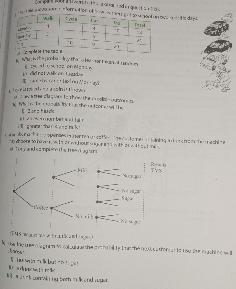 2. The table shows some information of how | StudyX