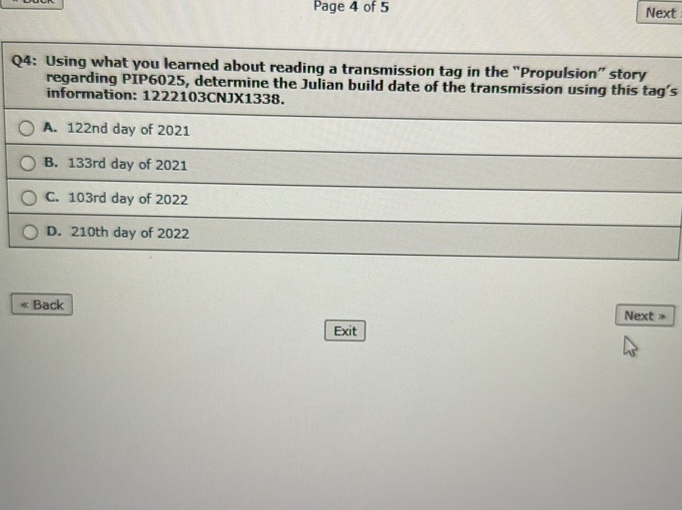Q4: Using what you learned about reading a | StudyX