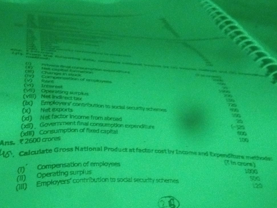 46. Calculate Gross National Product at | StudyX