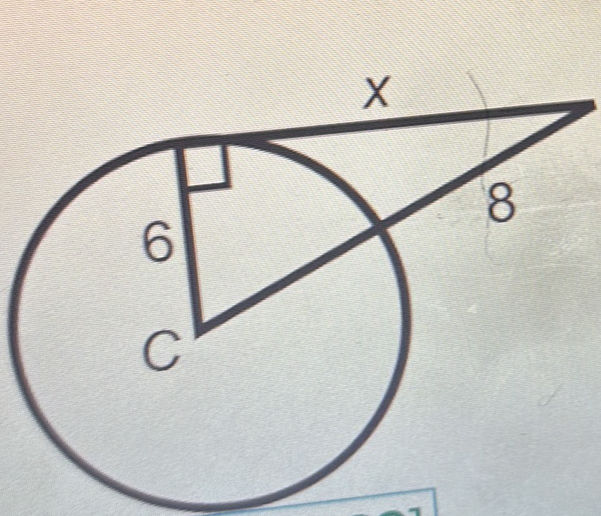 In the given figure, a tangent is drawn to a | StudyX