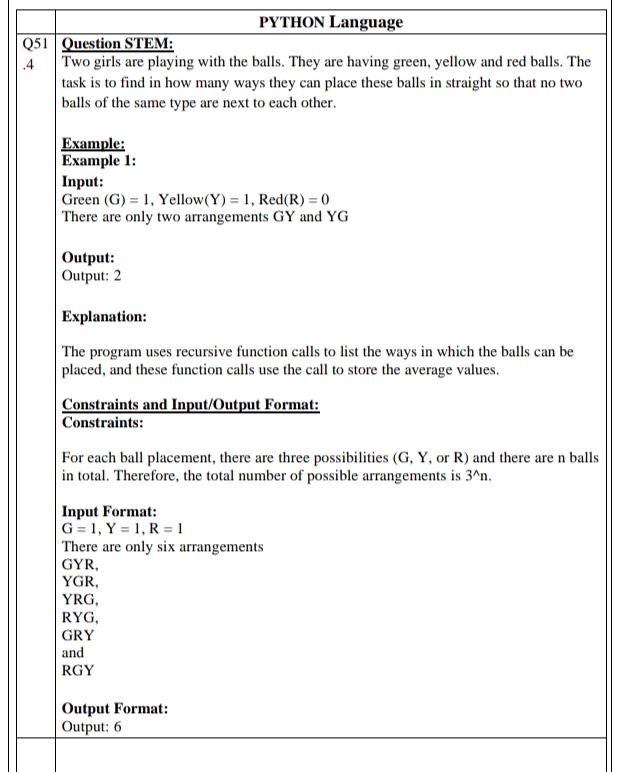 lticolumn1c PYTHON Language Q51 | StudyX