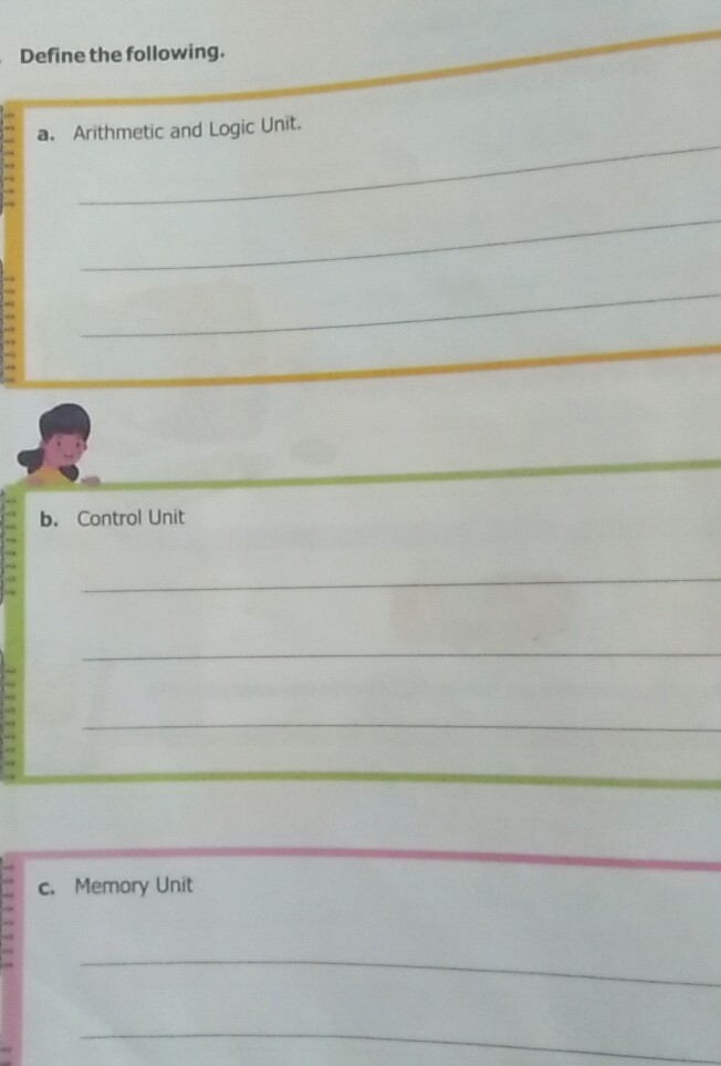 Define the following a Arithmetic and Logic | StudyX