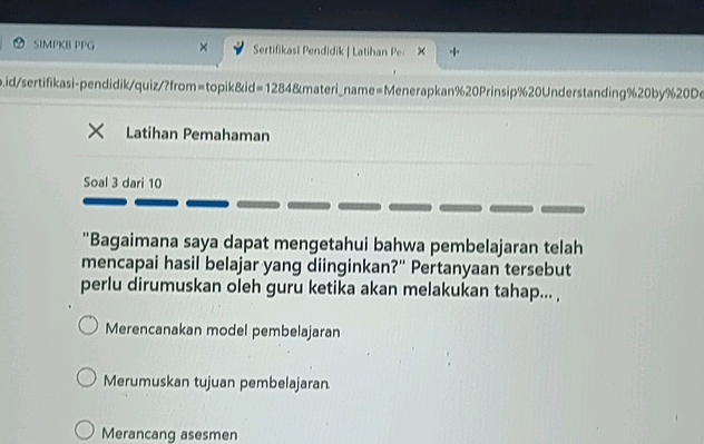 SIMPKB PPG Sertifikasl Pendidik Latihan | StudyX