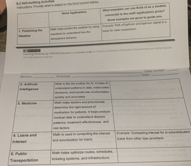 B 2 Skill-building Activities Instructions | StudyX