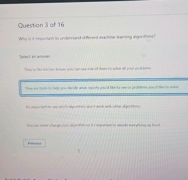 Question 3 of 16 Why is it important to | StudyX