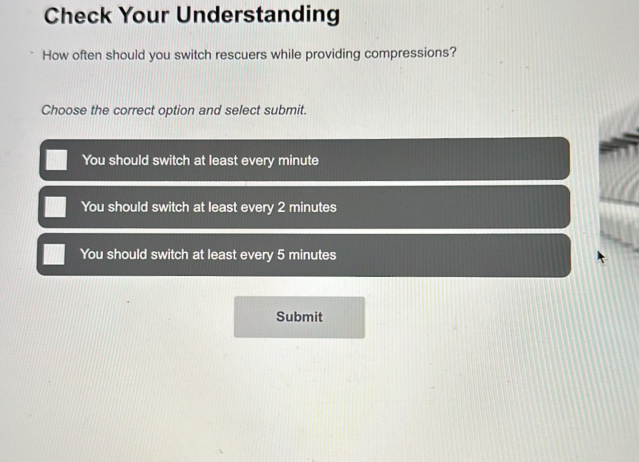Check Your Understanding How often should | StudyX
