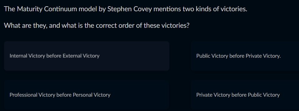 The Maturity Continuum model by Stephen | StudyX