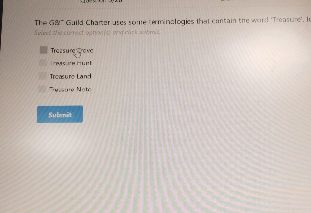 The G T Guild Charter uses some | StudyX