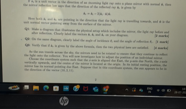 If a Is a unit vector in the direction of | StudyX
