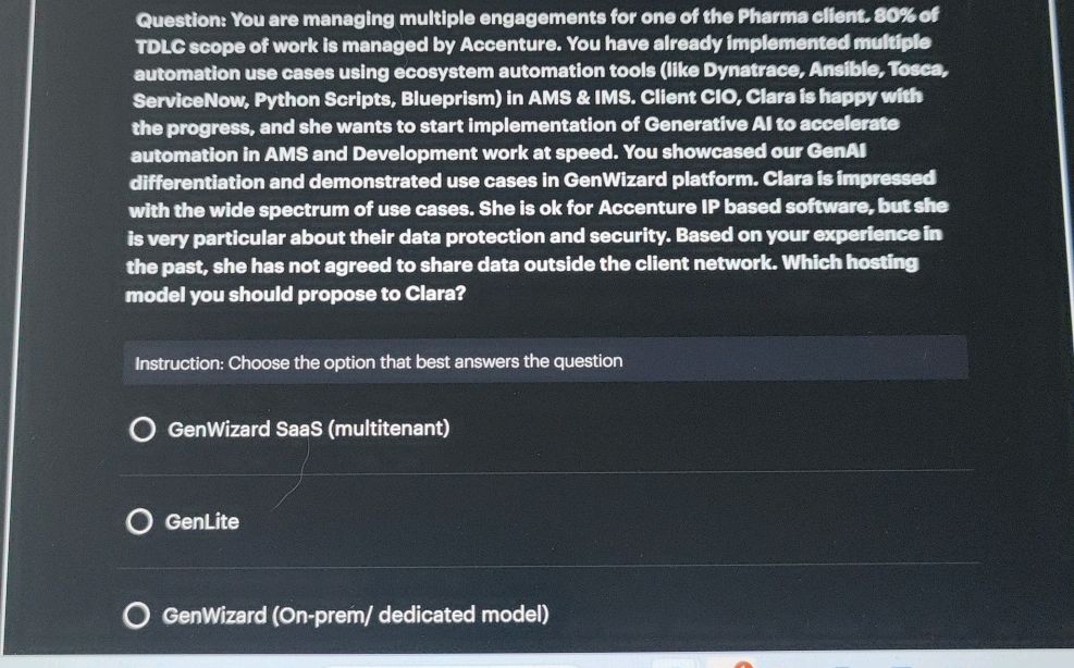 Question You are managing multiple | StudyX