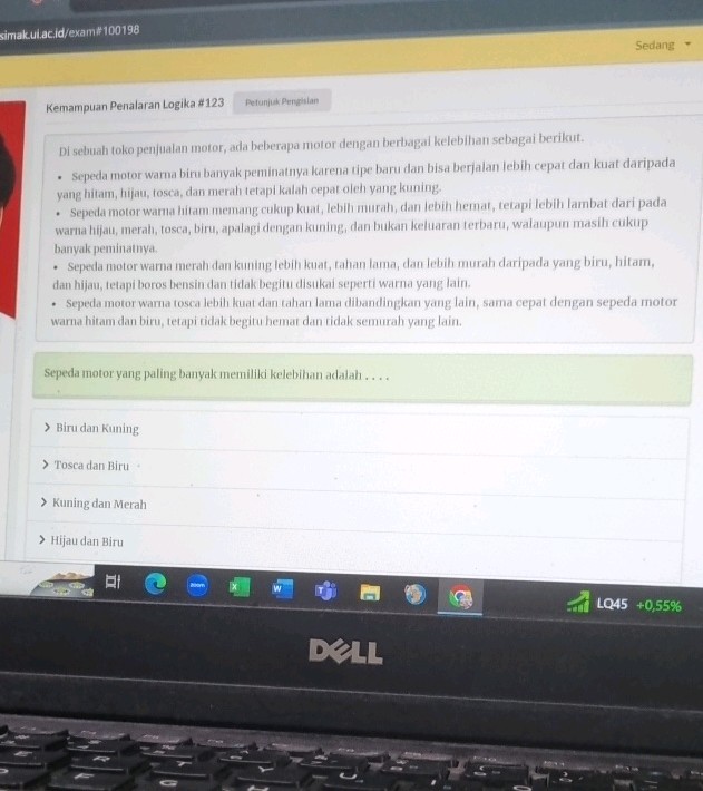 simakuiacid/exam 100198 Sedang Kemampuan | StudyX