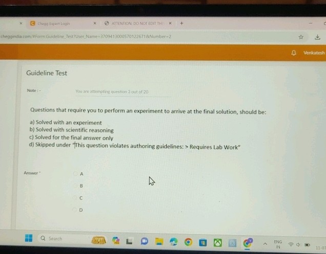 Expert Login ATTENTION DO NOT EDIT TH | StudyX