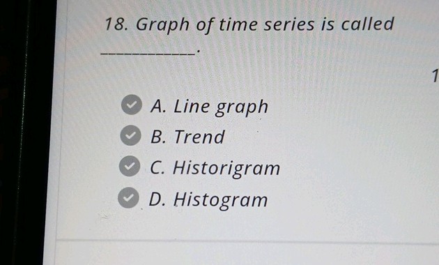 18 Graph of time series is called A Line | StudyX