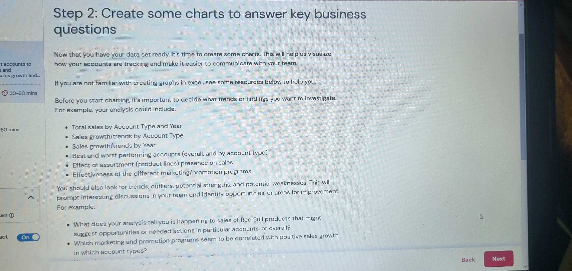 Step 2 Create some charts to answer key | StudyX