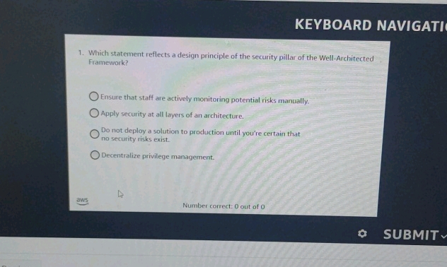 KEYBOARD NAVIGATI 1 Which statement | StudyX