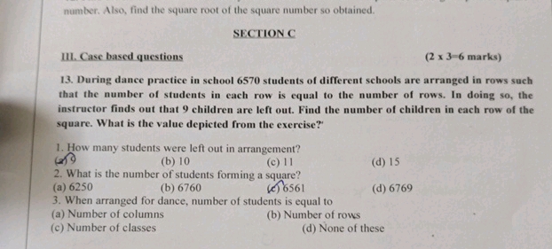 number Also find the square root of the | StudyX