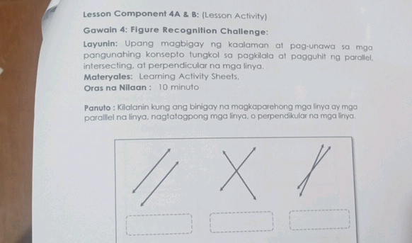Lesson Component 4 A B (Lesson Activity) | StudyX