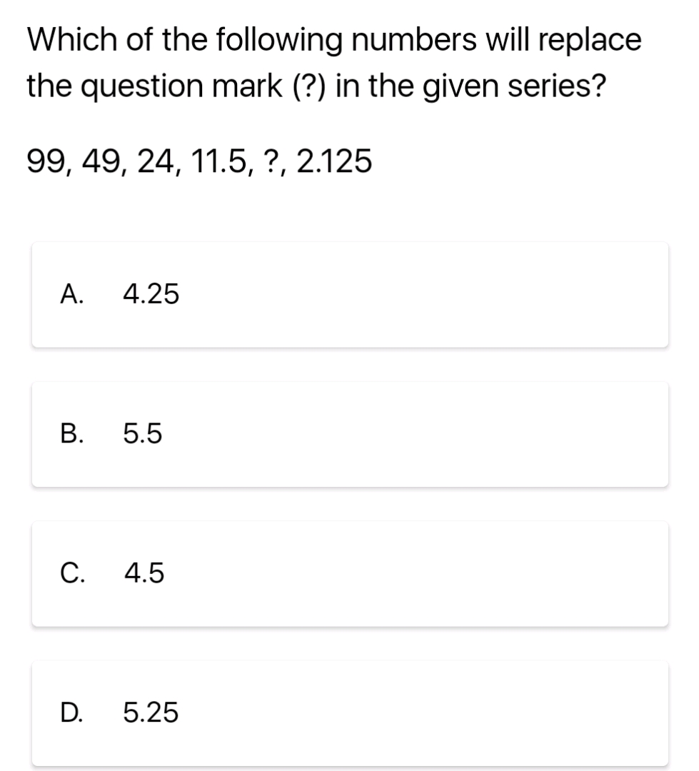 Which of the following numbers will replace | StudyX