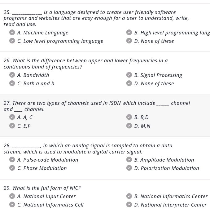 25 is a language designed to create user | StudyX
