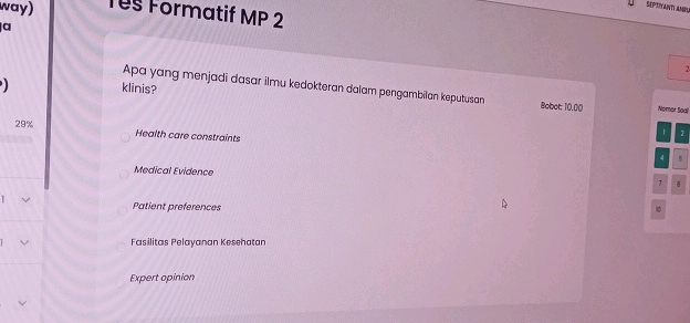 way) STPTTMLTI 4=5 Cl Apa yang menjadi | StudyX